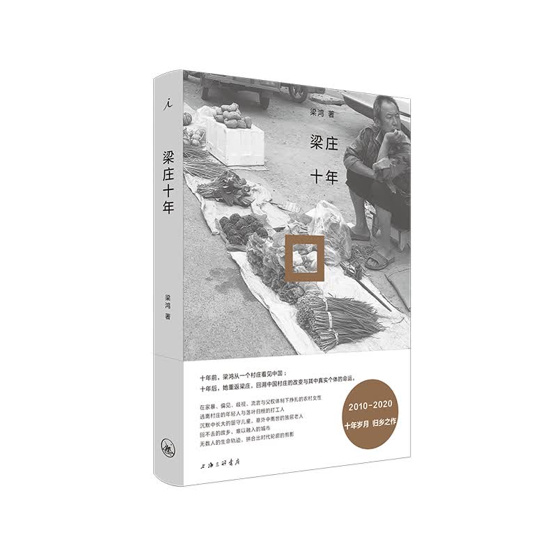 梁庄十年 梁鸿 著 中国村庄的变迁 中国在梁庄 当代纪实文学 农民工女性 家庭暴力 留守 贾