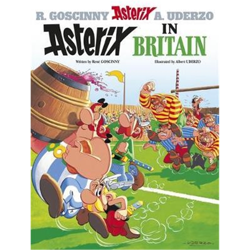Asterix: Asterix in Britain:Album 8