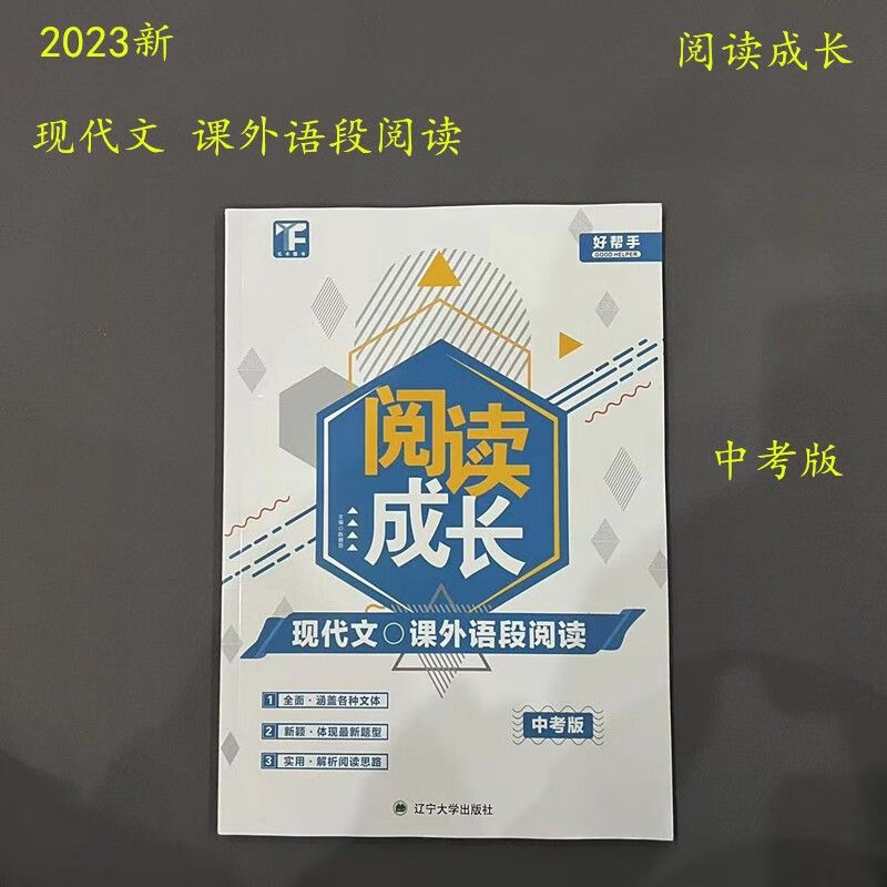 2023新版亿丰图书阅读成长中考版现代文课外语段阅读