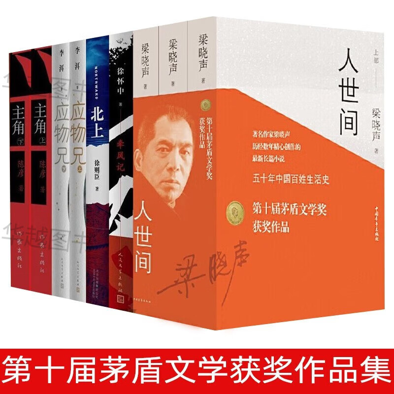 茅盾文学奖获奖作品全集91册1-11届【可选单届】世间 穆斯林的葬礼 白鹿原 平凡的世界 无字张洁 张居正 应物兄 第十届茅盾文学奖获奖作品9册