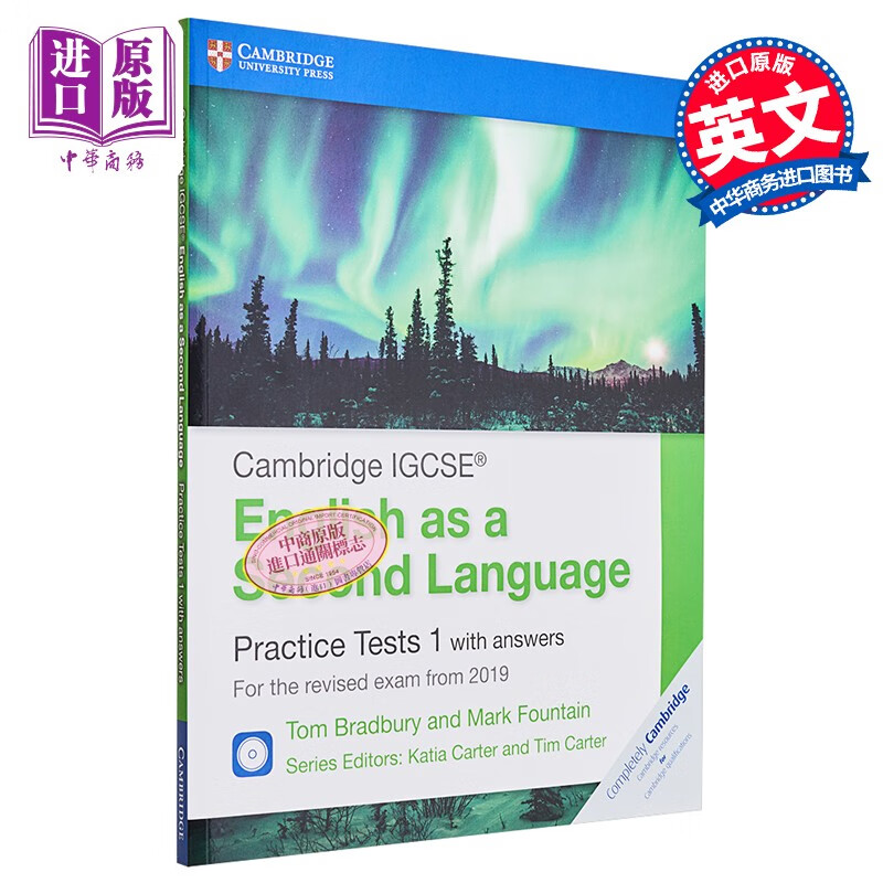 剑桥大学出版Cambridge IGCSE English as a Second Language Practice Tests 1 with answers