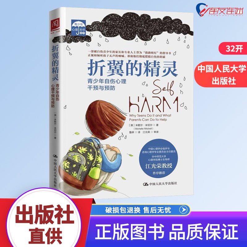 折翼的精灵：青少年自伤心理干预与预防 [澳]米歇尔·米切尔 人民大学出版社