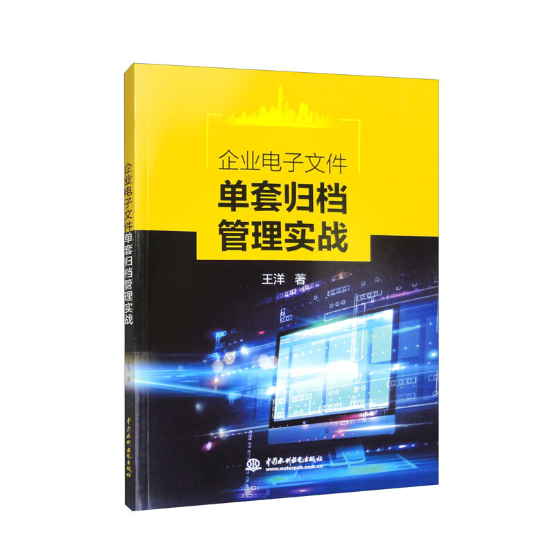 企业电子文件单套归档管理实战 王洋 中国水利水电 9787522609799
