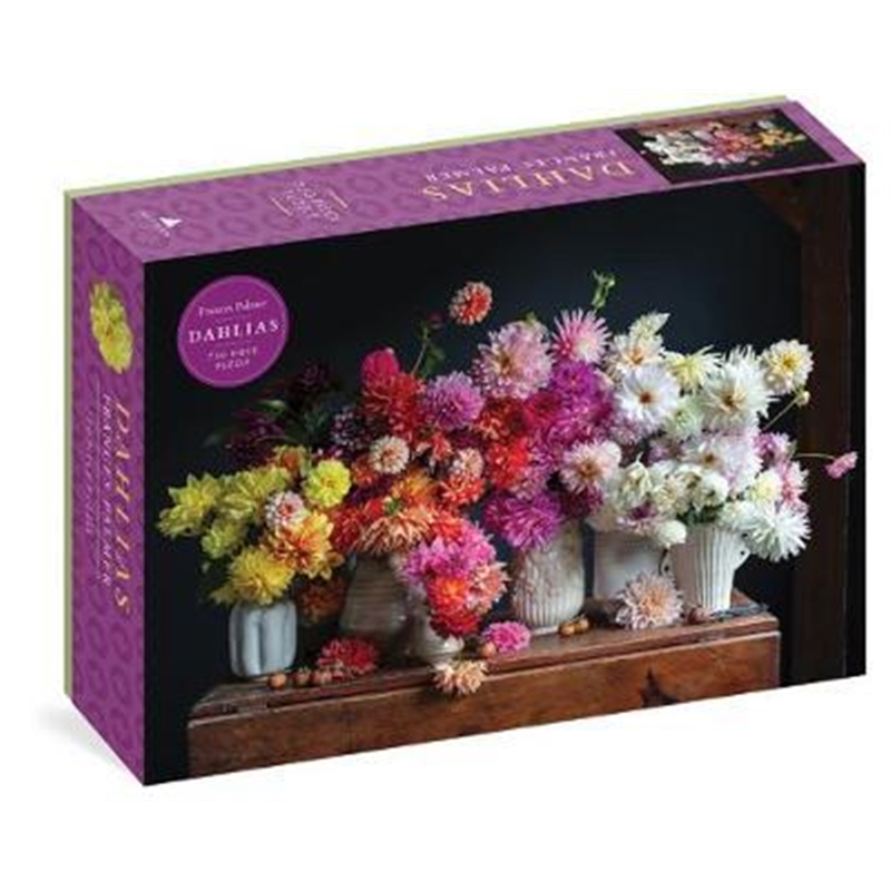 Dahlias 750-Piece Puzzle