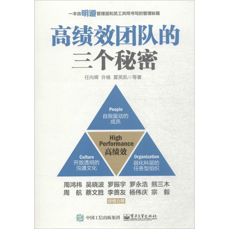高绩效团队的三个秘密