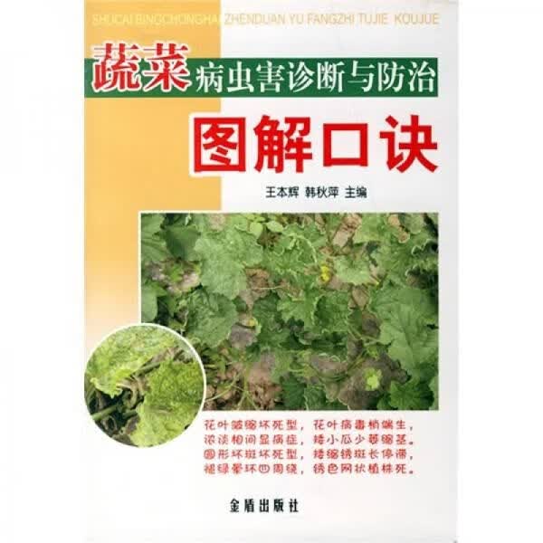 蔬菜病虫害诊断与防治图解口诀9787508243313