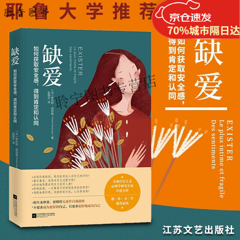 缺爱+内在疗愈+自我边界全3册如何获取安全感得到肯定和认同学会自我心理学帮你解决生活90%的心