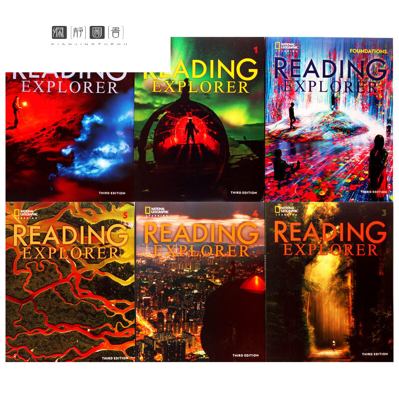 美国国家地理第三版 Reading Explore 英语阅读教材F-5赠音频资料 F/1/2级 3册