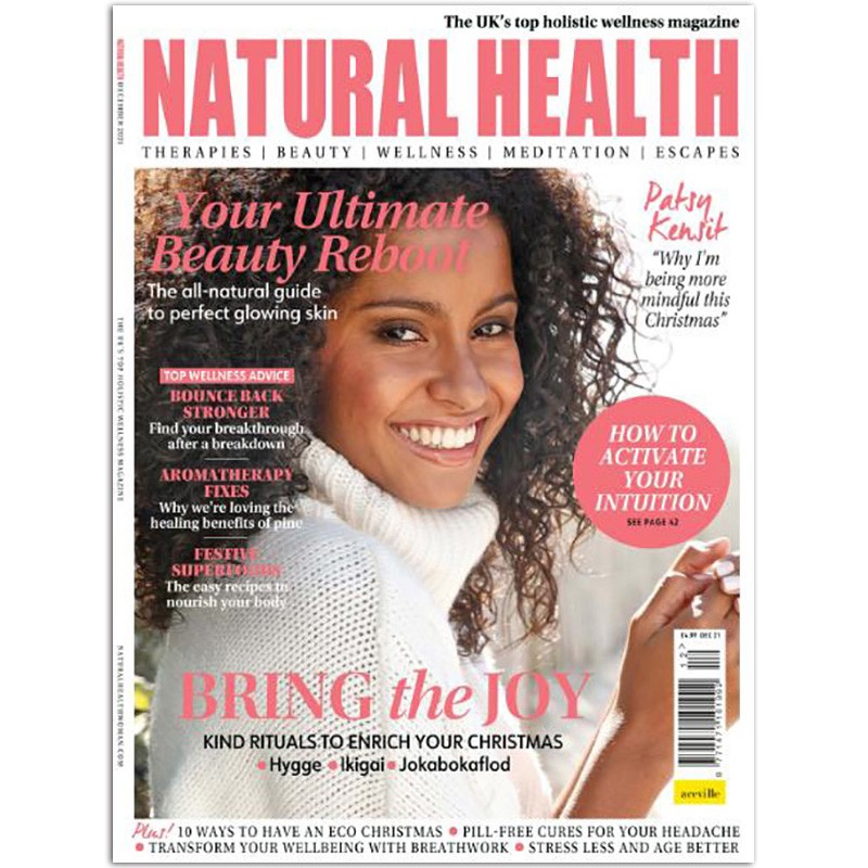 【单期可选】Natural Health 2021/22年月刊 英国健康生活杂志英文英语 2021年12月刊