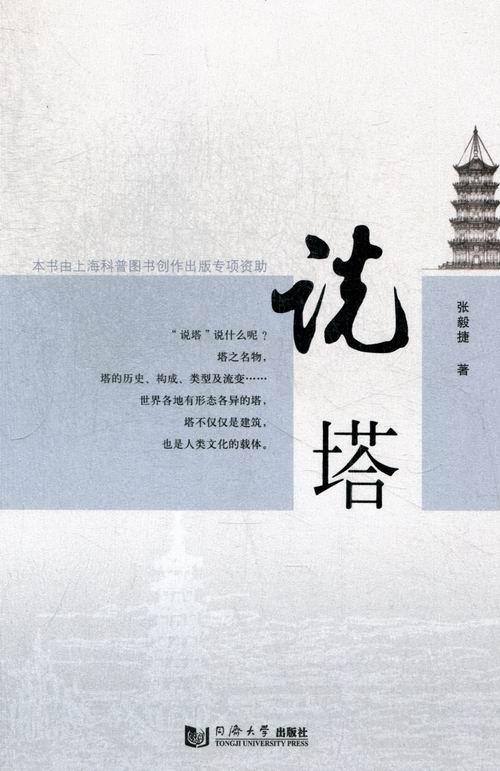 说塔孙毅捷建筑9787560850283古塔介绍中国