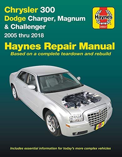 Chrysler 300, Dodge Charger, Magnum & Challenger from 2005-2018 Haynes Repair Manual