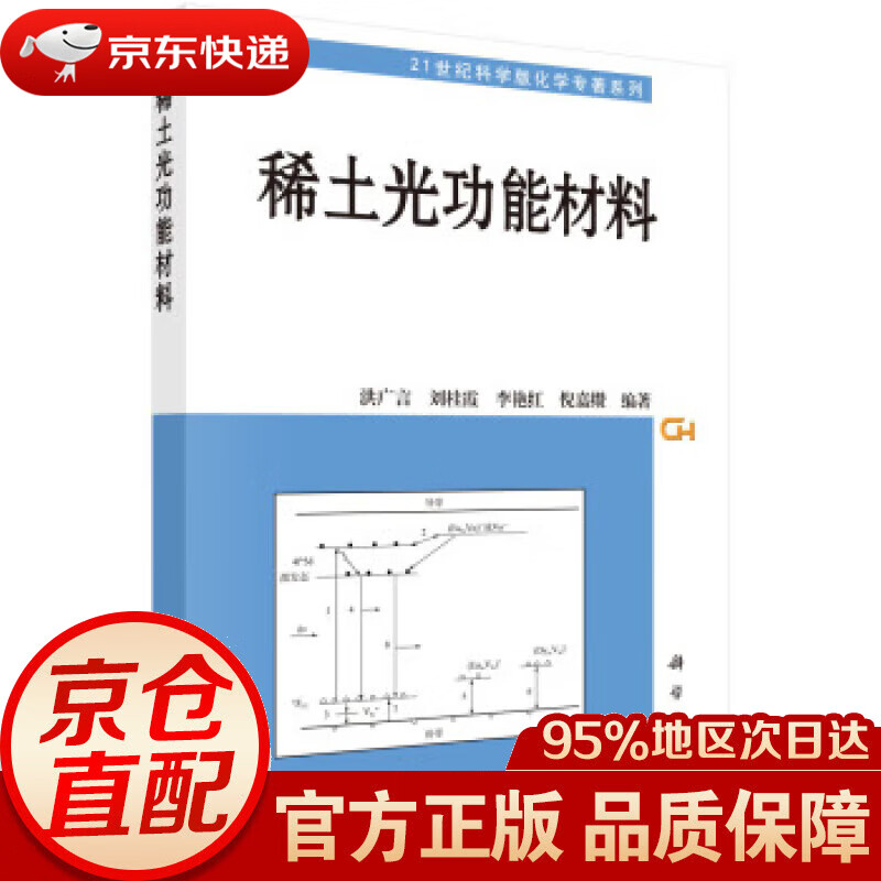 【 】稀土光功能材料 洪广言等 著 科学出版社 9787030689887