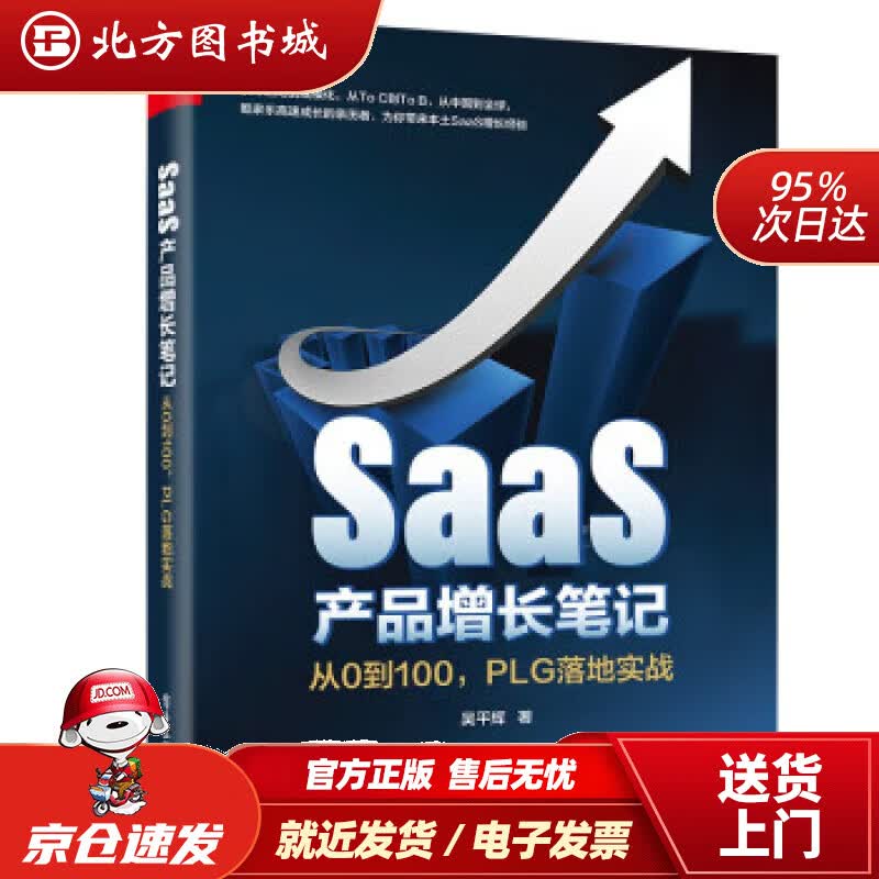 【现货】SaaS产品增长笔记——从0到100，PLG落地实战 吴平辉 9787121445408 电子工业出