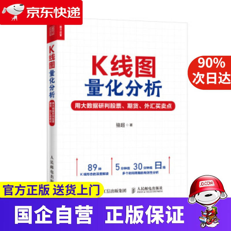 K线图量化分析：用大数据研判股票、期货、外汇买卖点 骆超 著 人民邮电出版社