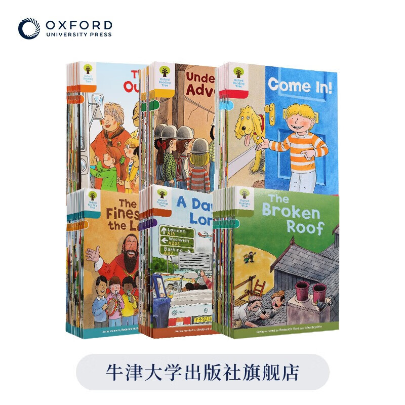 牛津树点读版 牛津树校园版 L1-9阶 自然拼读+拓展阅读 分级阅读套装 Oxford Reading Tree 牛津树英语分级绘本 自然拼读学习 全套404册 送原版音频 适合2-12岁 拓展阅读