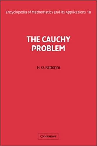 Cauchy Problem: - The Cauchy Problem