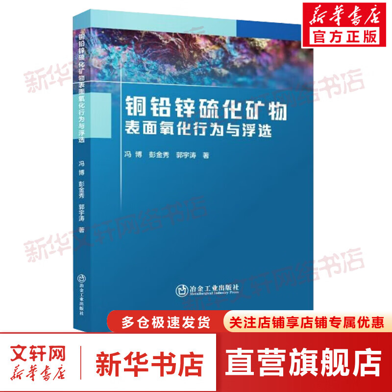铜铅锌硫化矿物表面氧化行为与浮选 图书