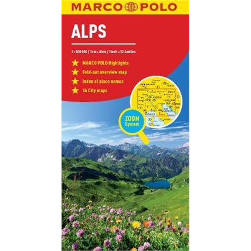 Alps Marco Polo Map