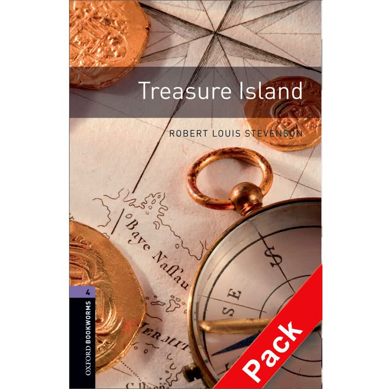 Oxford Bookworms Library: Level 4: Treasure Island Audio 4级：金银岛(英文原版 附CD光盘1张)