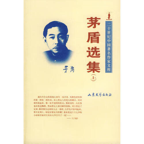 茅盾选集(上下)【精选】