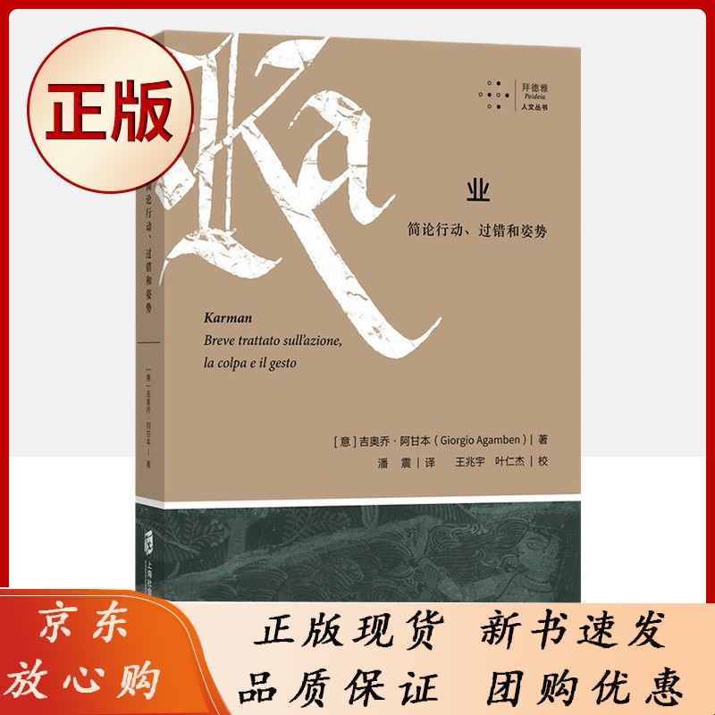 业：简论行动、过错和姿势