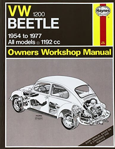 VW Beetle 1200 (54 - 77) Haynes Repair Manual
