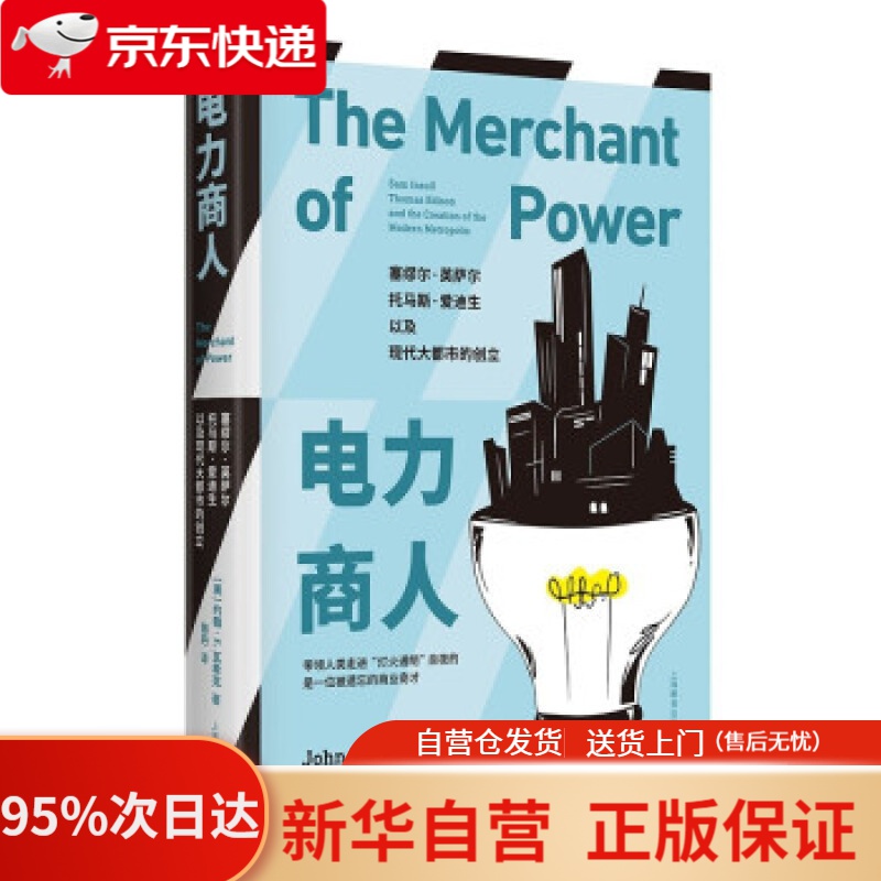 电力商人：塞缪尔·英萨尔、托马斯·爱迪生，以及现代大都市的创立 [美]约翰·F.瓦斯克著,徐丹 译