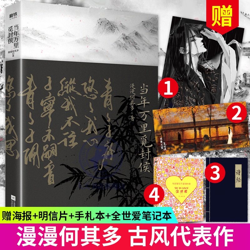 包邮 当年万里觅封侯小说 实体书 漫漫何其多 古风言情晋江青春文学校园课外读物AWM绝地求生