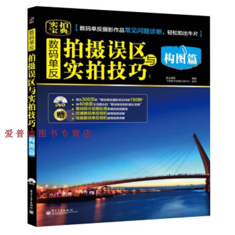 数码单反拍摄误区与实拍技巧 构图篇 黑冰摄影 【好书，下单速发】