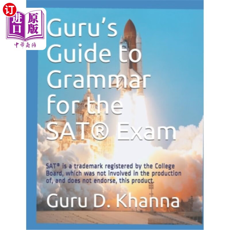 海外直订Guru's Guide to Grammar for the SAT(R) Exam SAT（R）考试语法指导