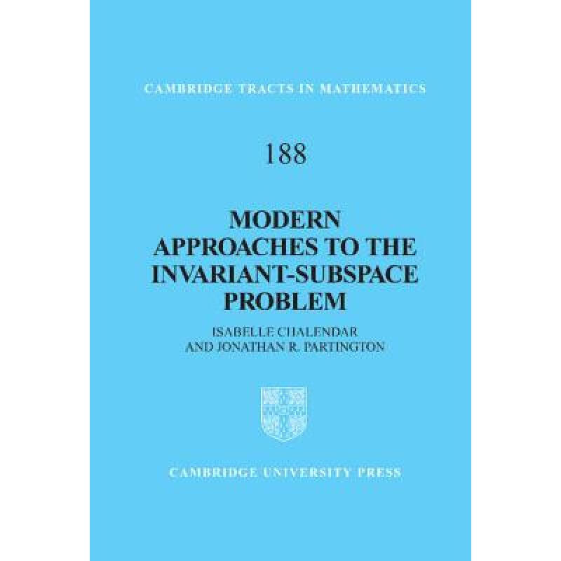Modern Approaches to the Invariant-Subspace ...