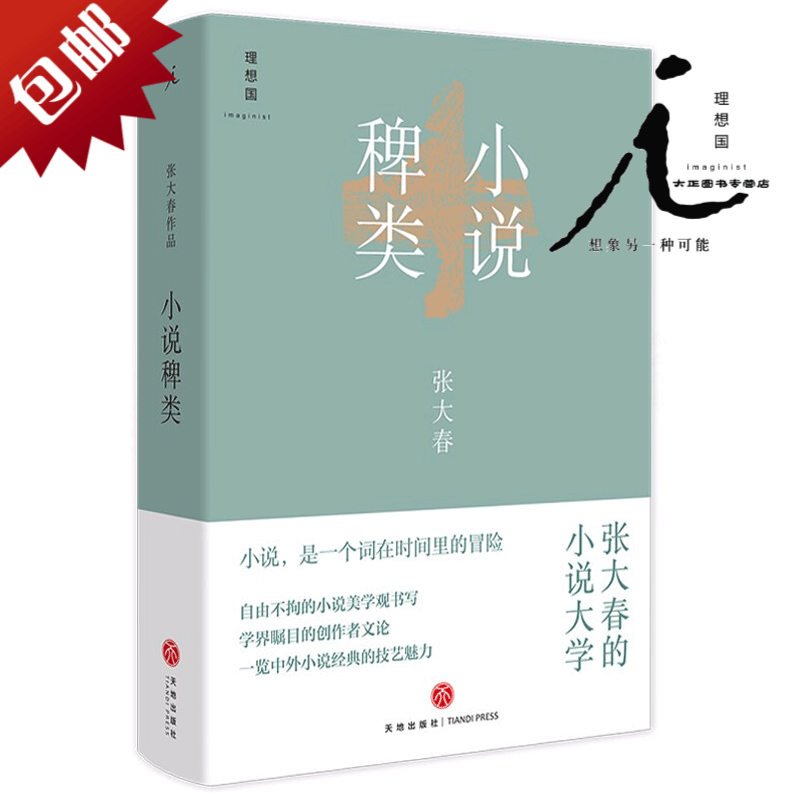 理想国 小说稗类 张大春著 修订版作家中武器齐备的侠客 张大春的小说大学 自由不拘的小说美学观写作