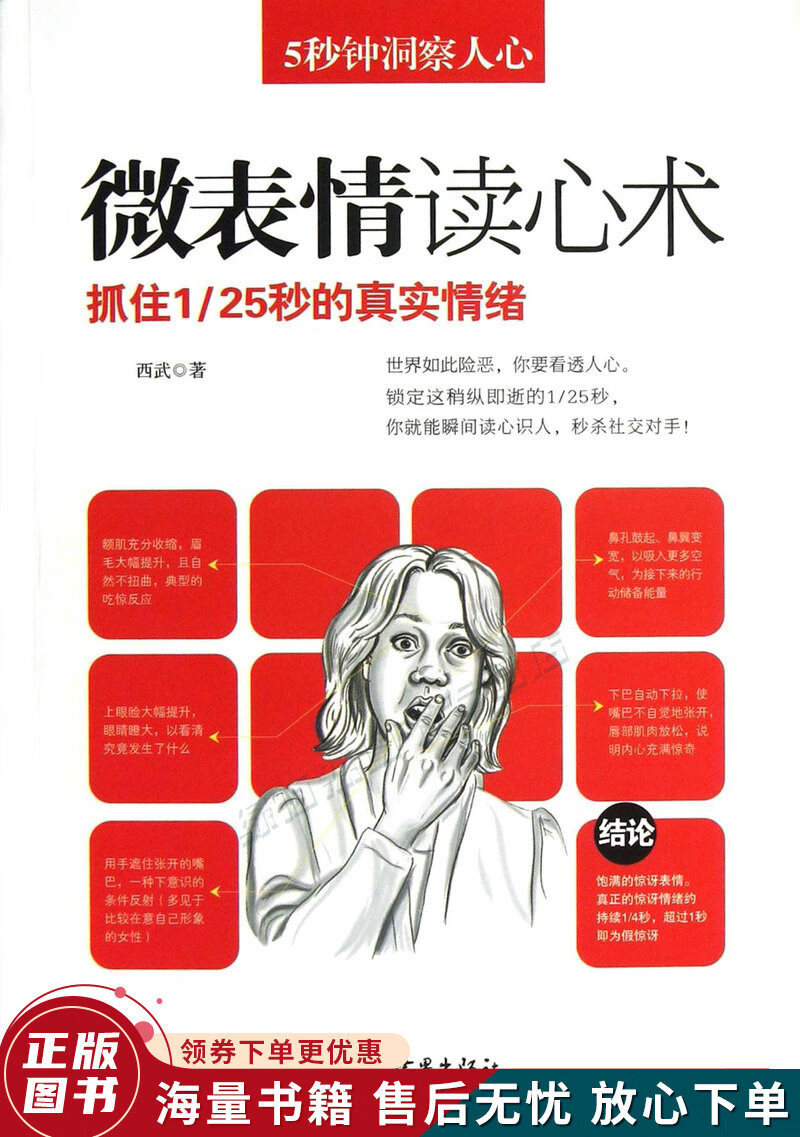 5秒钟洞察人心：微表情读心术