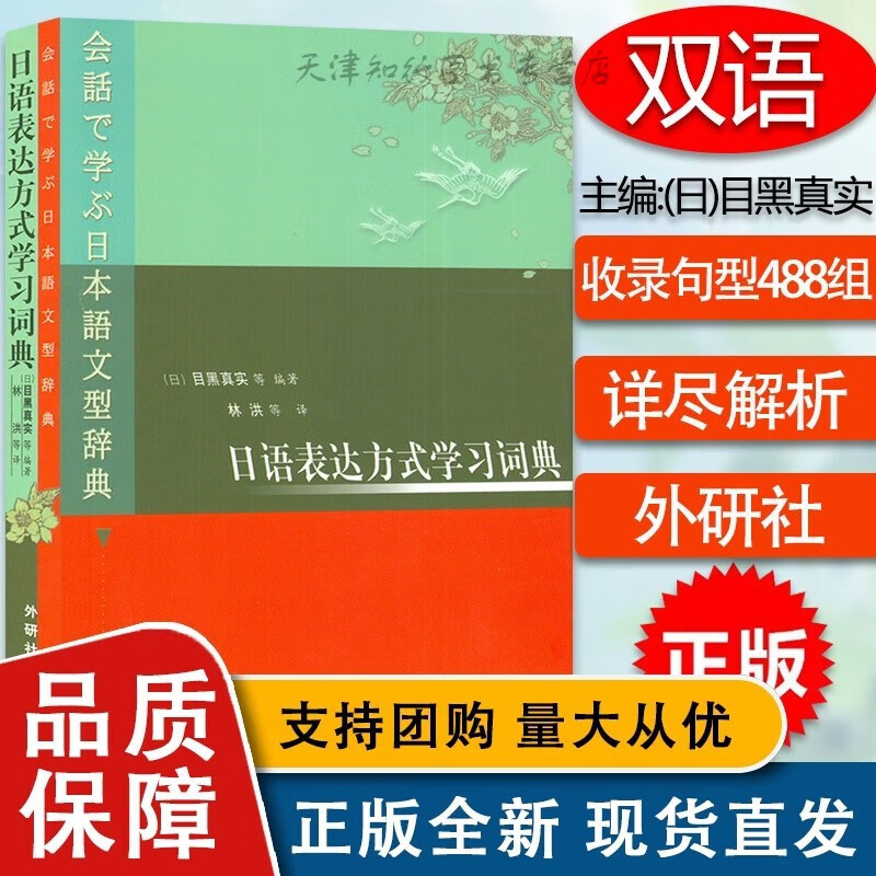 日语表达方式学习词典 日语词典 目黑真实著 日本语文型辞典 外语教学与研究全新