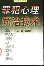 罪犯心理矫治技术 章恩友