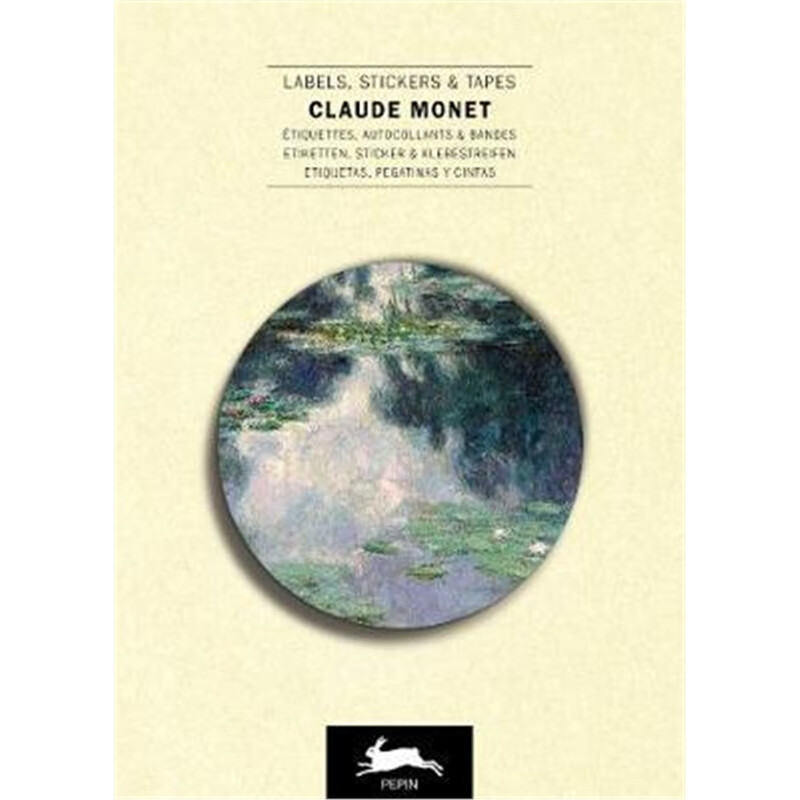 Claude Monet:Label & Sticker Book