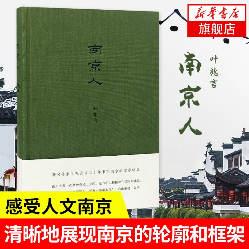 南京人 叶兆言 南京传作者描写南京的文章结集地方史志