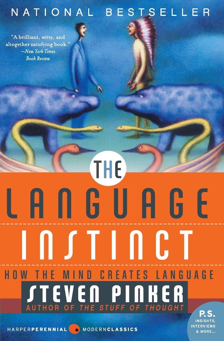 预售 按需印刷The—Language—Instinct:—How—the—Mind—Creates—Language—(P.S.)