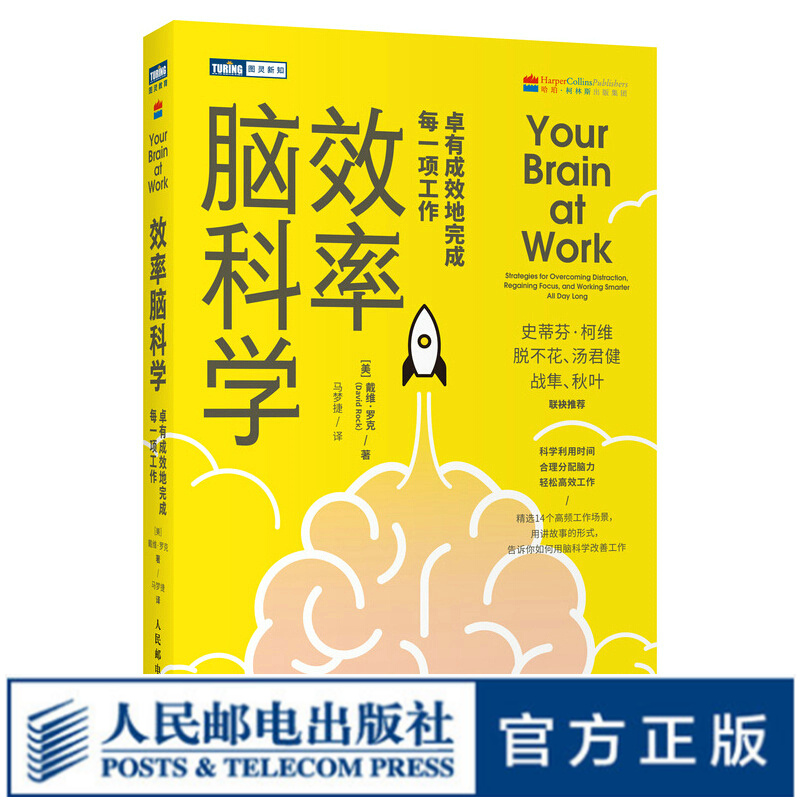 效率脑科学 卓有成效地完成每一项工作 高效能人士的七个习惯工作 时间管理 职场 深度思考成功励志书籍