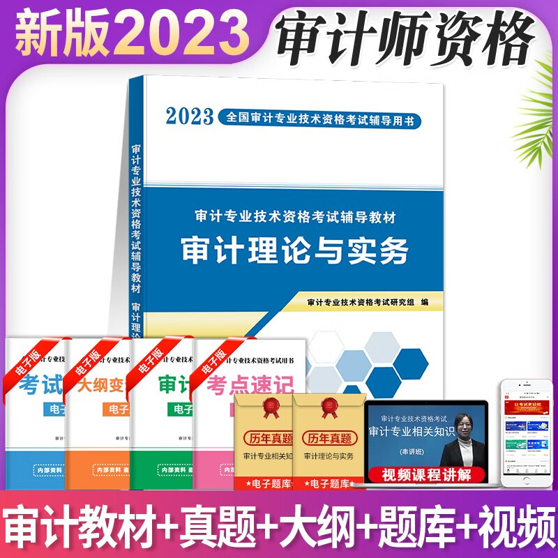 2023初级中级审计师资格考试教材用书审计理论与实务教材