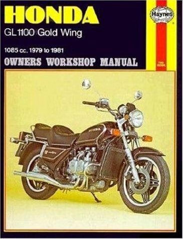 Honda GL1100 Gold Wing (79 - 81) Haynes Repair Manual