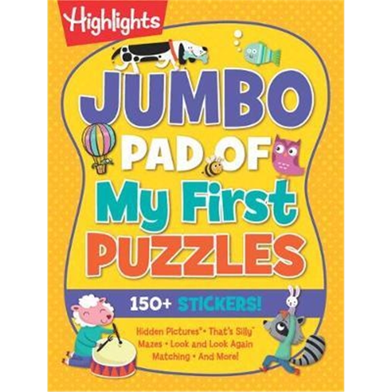 Jumbo Pad of My First Puzzles