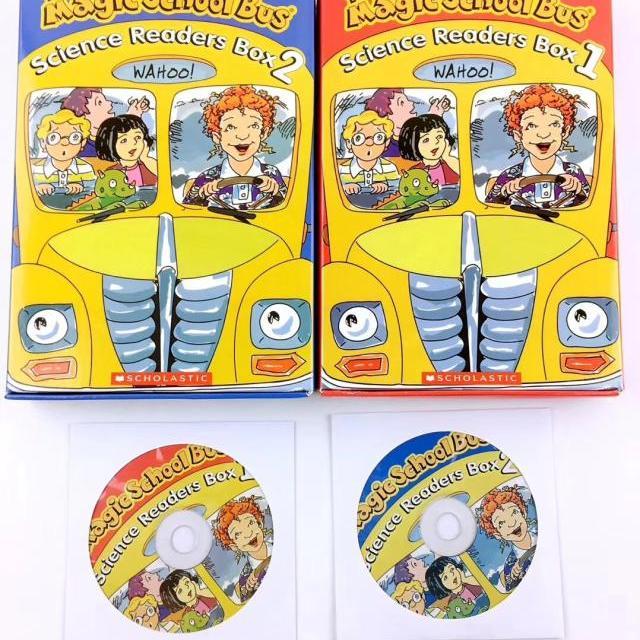 神奇的校车The Magic School Bus英文原版 一二辑 23册桥梁书 如图