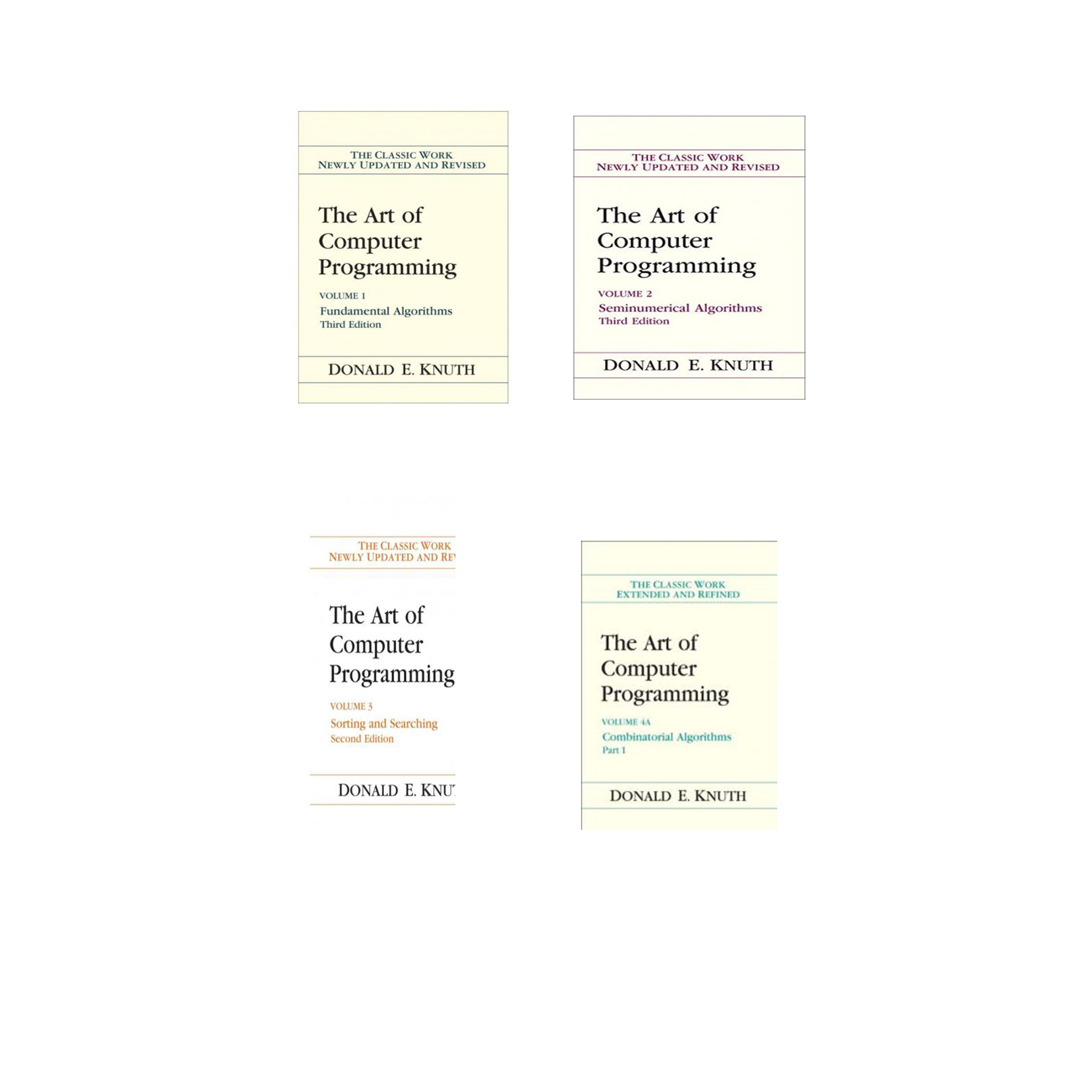 The Art of Computer Programming, Vol. 1-4 全册