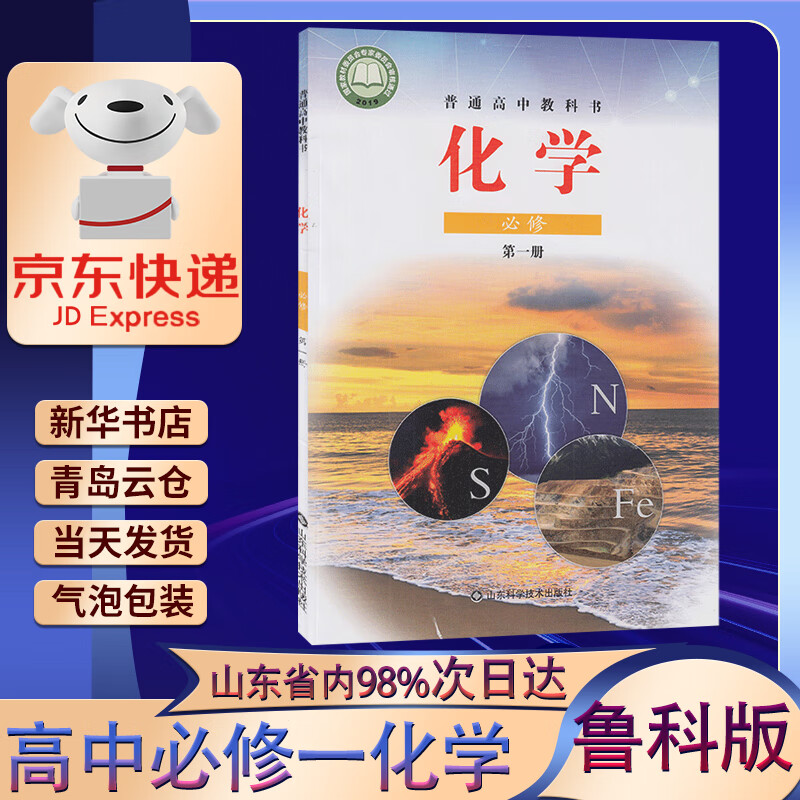2023新版鲁科版高中化学必修第一册山东科学技术出版社高中化学必修课本教材教科书高一上册化学书鲁教版高中化学必修一1