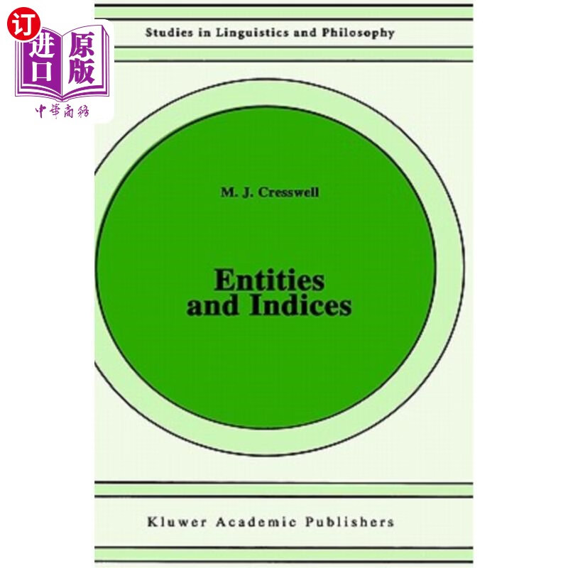 海外直订Entities and Indices 实体和指数