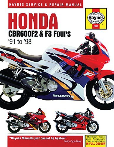 Honda CBR600F2 & F3 Fours (91 - 98) Haynes Repair Manual