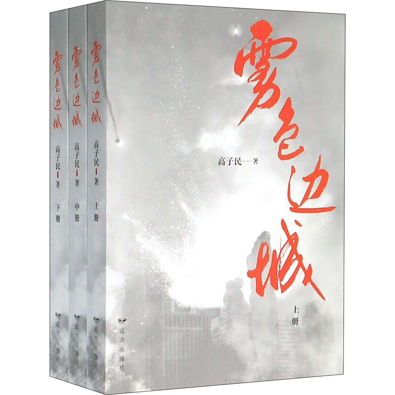 雾色边城(全3册) 高子民  书籍