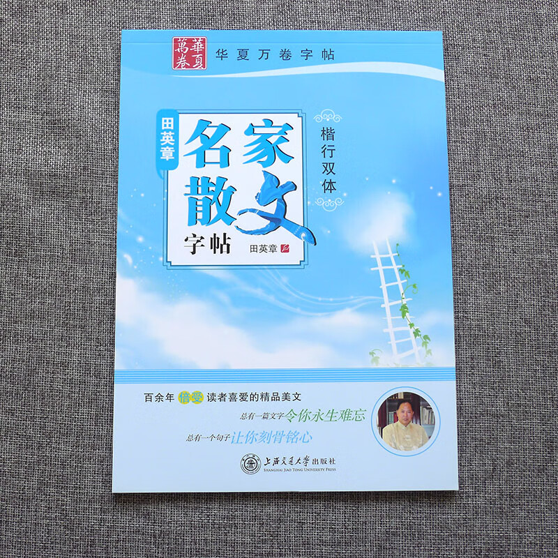 字帖唐诗宋词名家散文楷书入门速成技法教程笔画偏旁间架结构常用7000字控笔训练田英章卢中南吴玉生正楷行书行楷钢笔书法 名家散文(楷行双体)田英章