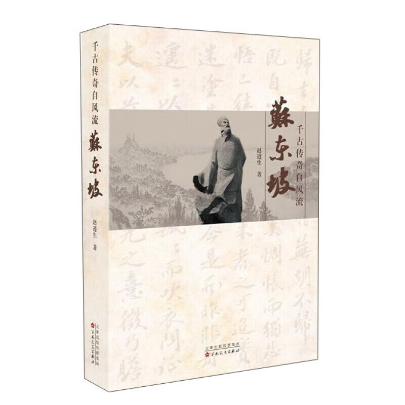 千古传奇自风流 苏东坡 苏轼传 苏东坡传 文学家传记 苏东坡南下历史长篇小说 名人传记书籍 百花文艺出版社